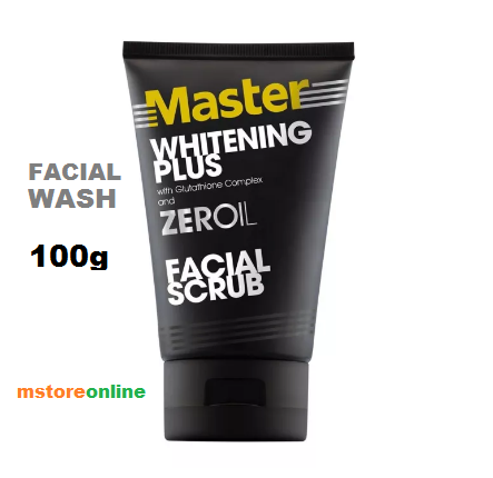 Master Facial Wash Whitening Plus with Glutathione Complex and ZerOil ...