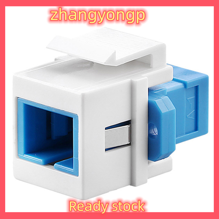 [ZY] Legend Keystone Jack SC Fiber Optic Module Adapter SC f F Keystone ...