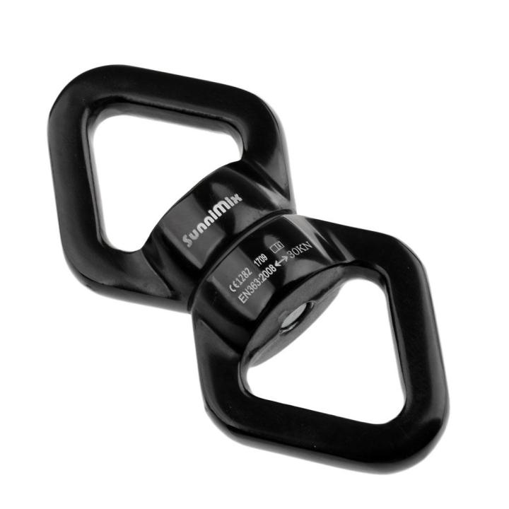 Flameer ความปลอดภัยหมุนตัวยึดต่อเชือกอุปกรณ์สำหรับปีนเขา Aerial Dance ...