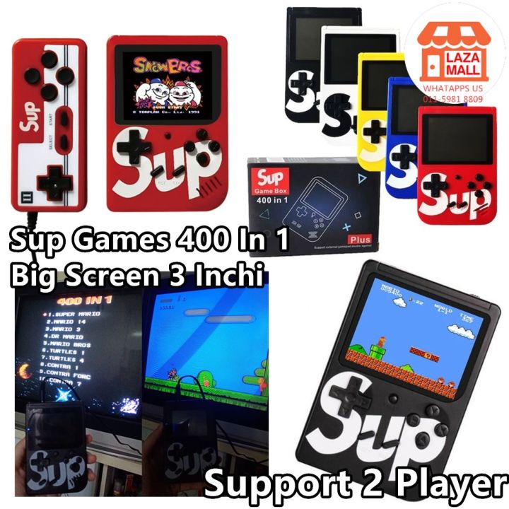 ORI Super Mario Games 400 In 1 Gameboy 2 Player rss_400 Sup game ...