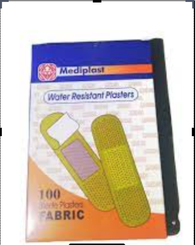 Mediplast Water Resistance Plaster / Plastic Strips First-Aid Band Aid ...