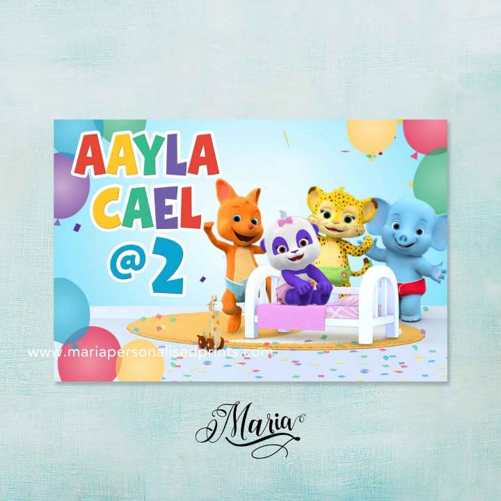 World Party Letter B Birthday banner Backdrop | Lazada PH