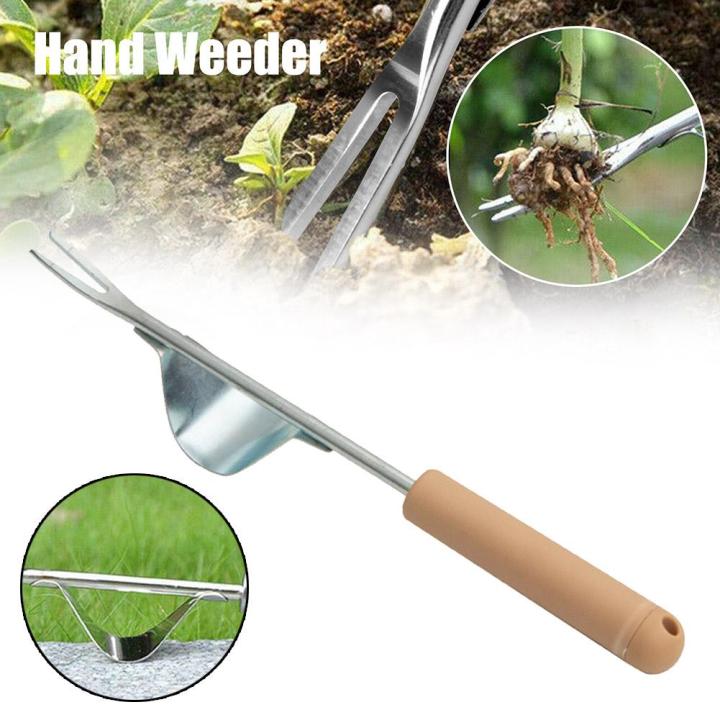 Garden Puller Root Extractor Outdoor Seedling Transplanter Rake Garden ...