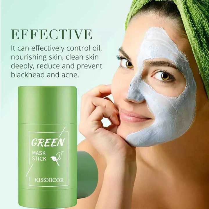SZ 1PC Original Facial Cleansing Stick Green Tea Face Mask Stick ...