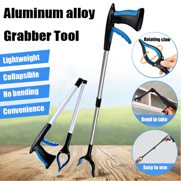 Litter Picker Grabber with Magnetic, 32" Foldable Reacher Grabber Tool ...