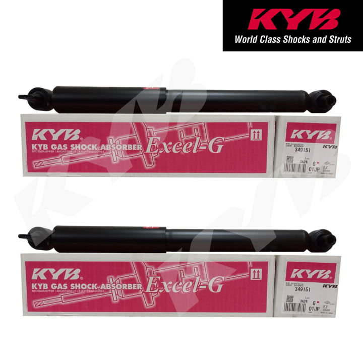 KYB 349151 for Honda Pilot 2012 - 2018 Set of 2 Rear Gas Shock Absorber ...
