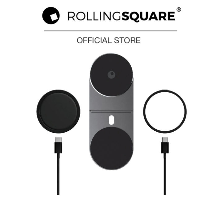Rolling Square EDGE Pro Full Kit - Gray - Productivity MSafe modular kit แท่นวางมือถือ | Lazada ...