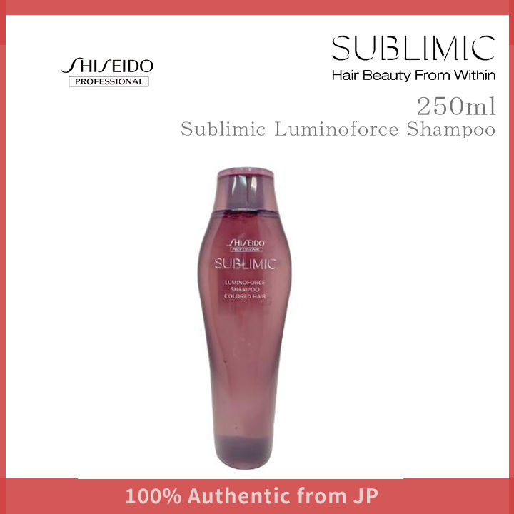 Shiseido Professional Sublimic Luminoforce Shampoo 250ml | Lazada