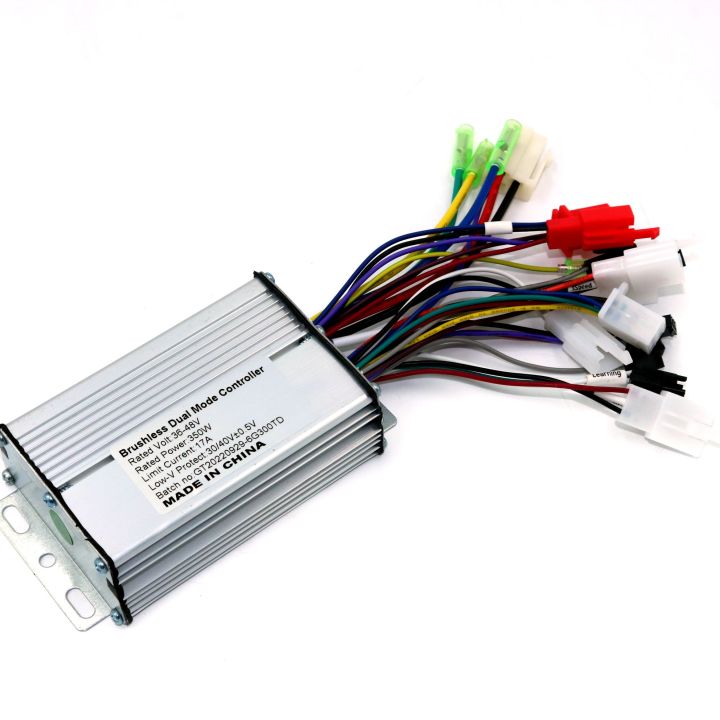 Greentime Dual Mode 36v-48v 350w 17amax Bldc Motor Controller Electric ...