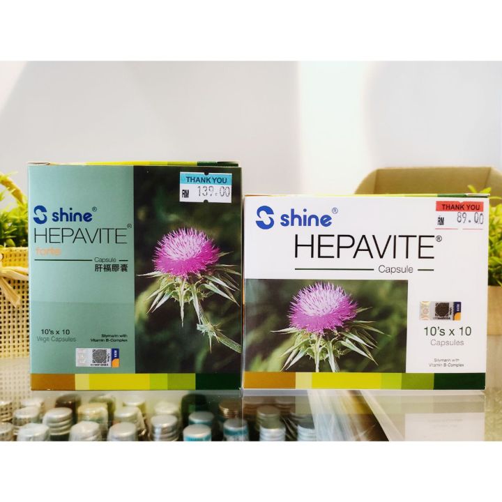《Shine》1)Kapsul Hepavite / Hepavite胶囊 / Hepavite Capsule 10 X 10's (Exp ...