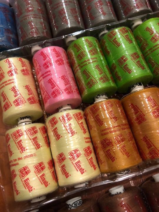 1000m Rinata Sewing Thread 3ply,Benang Jahit Baju ,Made in Malaysia ...