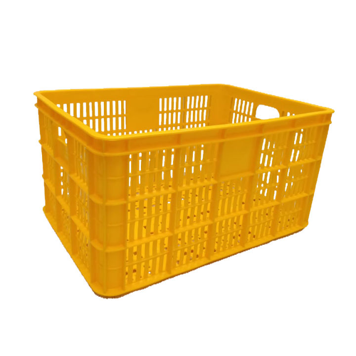 CRATE JUMBO 24in x 16in x 12in Heavy Duty YELLOW | Lazada PH