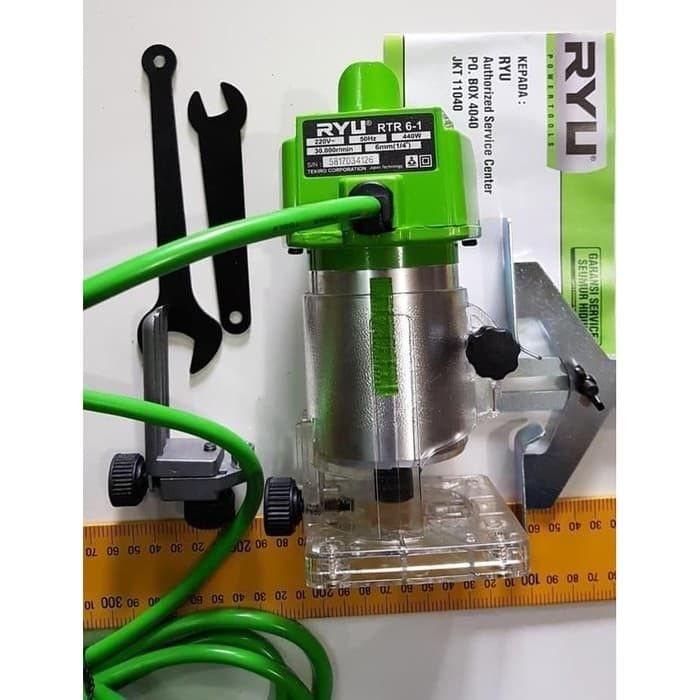 RYU Mesin Router trimmer profil kayu wood merk RYU TYPE RTR 6-1 ...