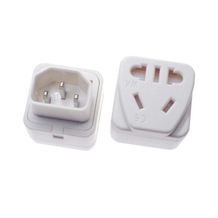 IEC 320 C14 Male to C13 Female Power Adapter PDU/UPS C13 Universal ...