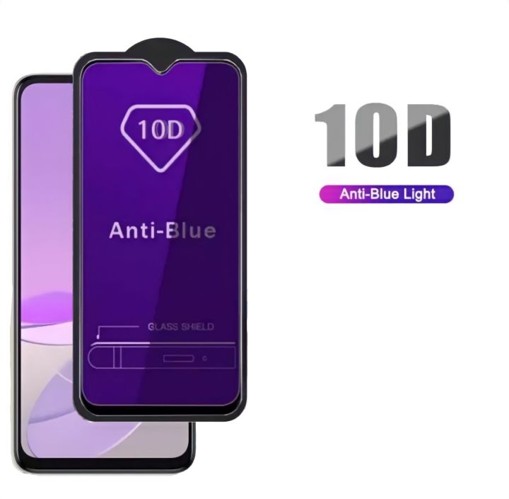 TEMPERED GLASS BLUE LIGHT REALME C20 / C21 / C25 / C30 / REALME NOTE 60 / NARZO 50I PRIME ...