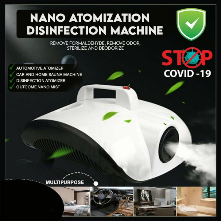 Disinfectant Fogging machine Nano Fog Smoke Atomizer Smoke Anti-Virus ...