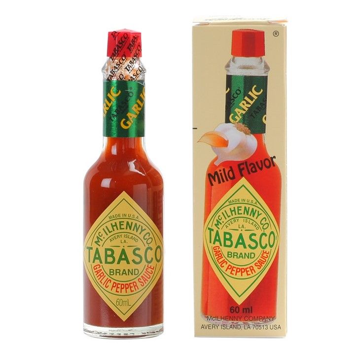 Tabasco Garlic Pepper Sauce ทาบาสโก ซอสพริกไทย ผสมกระเทียม 60ml ...