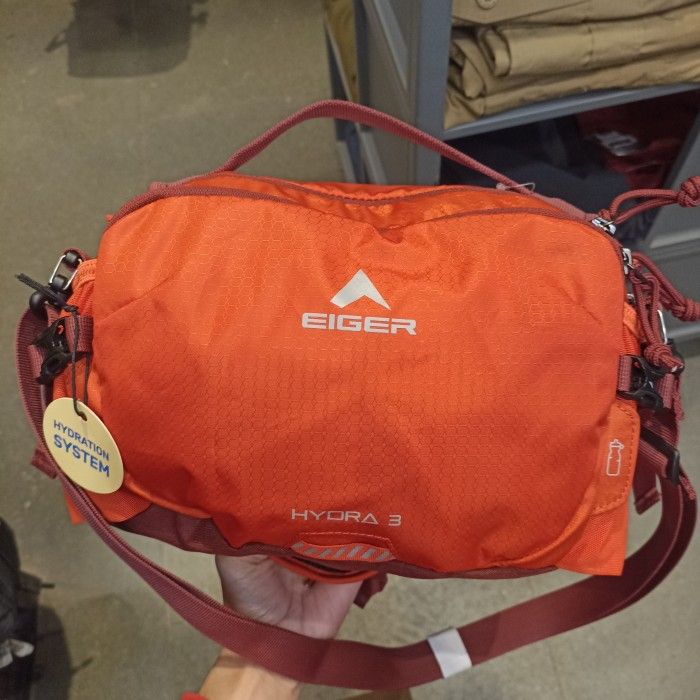Tas Pinggang Eiger HYDRA 3L LUMBAR Waist Bag Orange 91000 6821 Bagus ...
