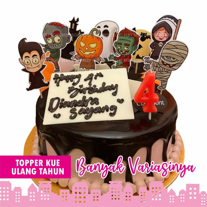 Topper Kue Ulang Tahun Karakter | Lazada Indonesia