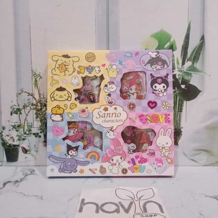 Sticker Waterproof Sticker Momo Dapat Box Isi 100 Lembar STICKER AIR ...