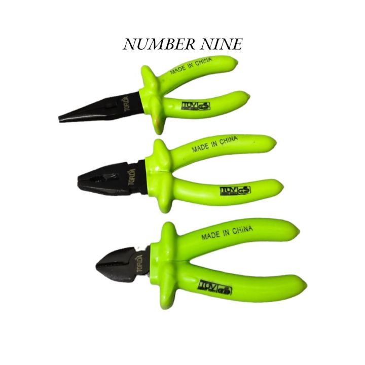 Tofuda Tang Listrik 6 inch / Tang Kombinasi, Tang Potong, Tang Lancip ...