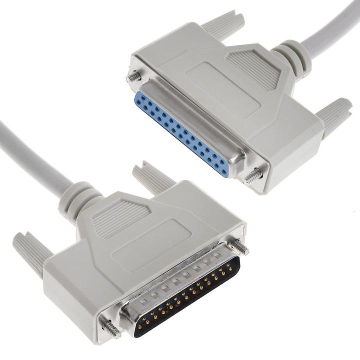 Printer Cable DB25 Male to Female 25 Pin Extension Line Parallel Port ...