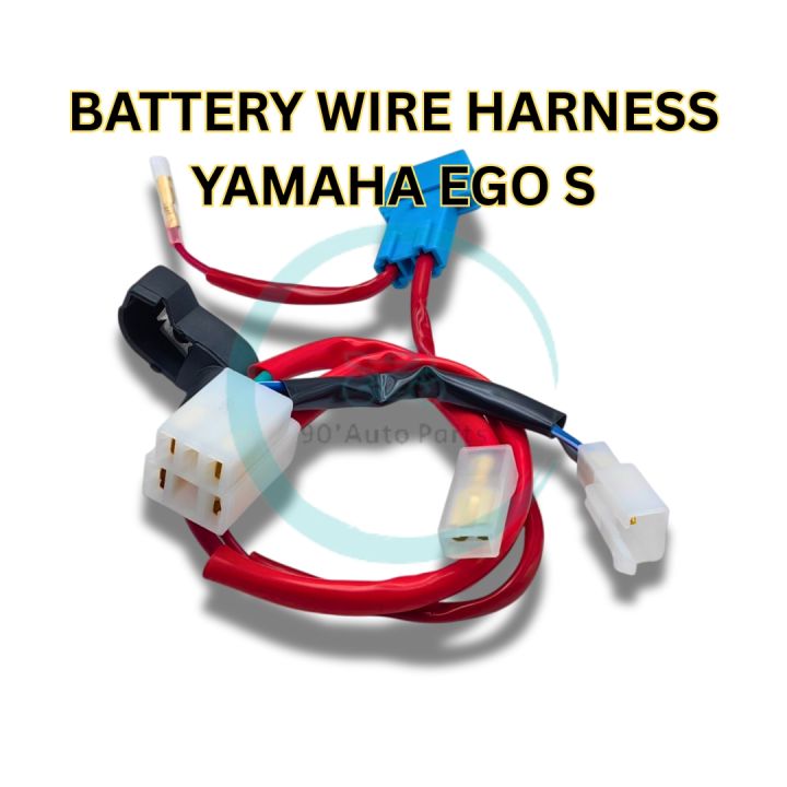 BATTERY WIRE HARNESS BATERI WAYAR STARTER RELAY FUSE BOX YAMAHA EGO S ...