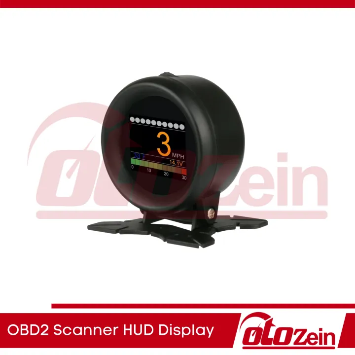 Autool X60 Digital Meter - HUD OBD2 Head Up Display Alarm Multi Gauge ...