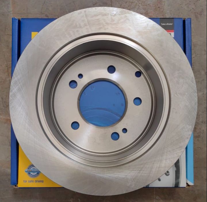 BRAKE DISC / DISC ROTOR REAR SET - KOREA PART (HI-Q) KIA FORTE 1.6 & 2. ...