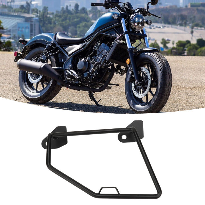 Motorcycle Side Saddle Bag Support Rack High Strength Side Luggage ...