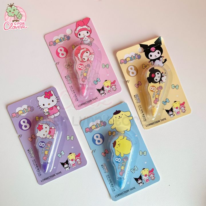 CORRECTION TAPE CUTE CHARACTER tipex tip-ex tip ex stationary alat ...
