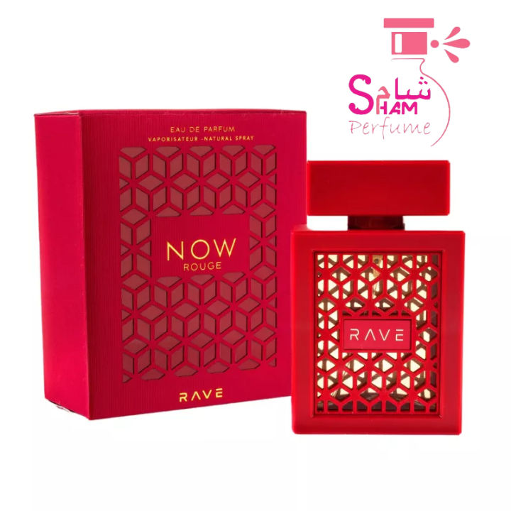 Now Rouge Rave Perfume Unisex 100 Ml Edp By Lattafa Perfumes | Lazada