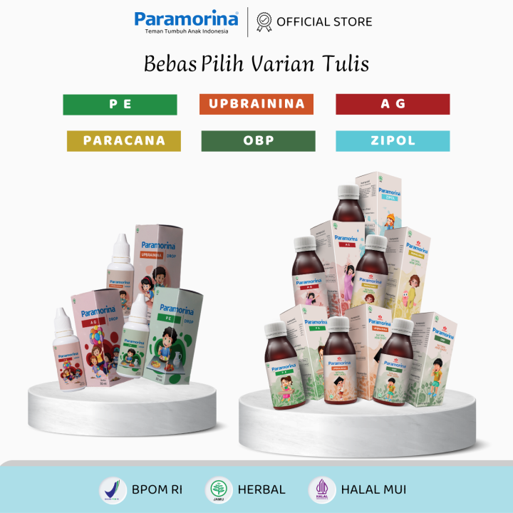 Paramorina Paket Reseller Pembelian 5 Botol Varian Botol atau Drop ...