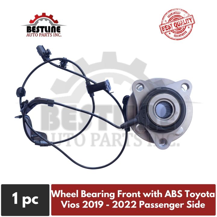 Wheel Hub Bearing Front with ABS Passenger Side (Right Side) for Toyota ...