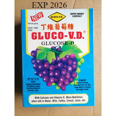 Glukosa Gluco-VD Glucose D penambah energi dengan vitamin D minuman ...