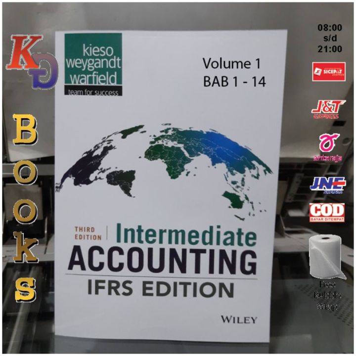 Intermediate Accounting IFRS edition 3e third, Vol 1 - Kieso | Lazada Indonesia