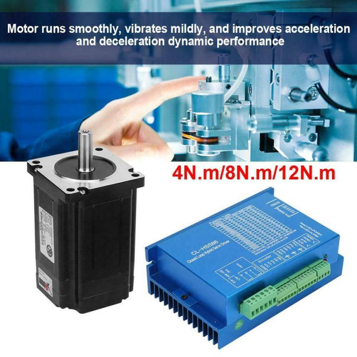 Made in GermanyHSS86 Closed Loop Stepper Motor 8Nm Hybrid Servo Driver ...