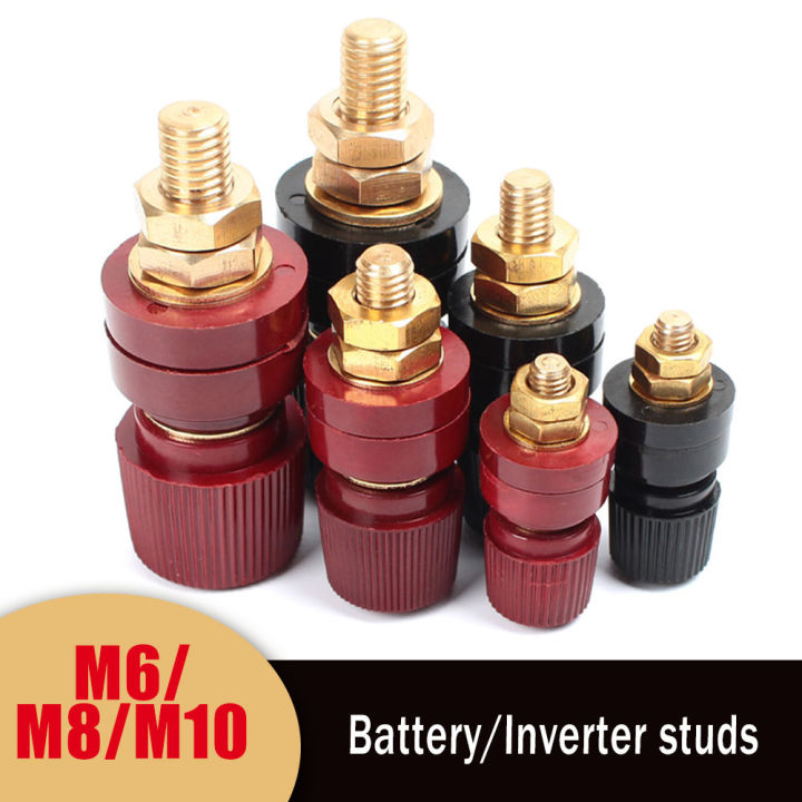M6/M8/M10 Wire Binding Post Thread Screw Power Terminals Binding Post ...