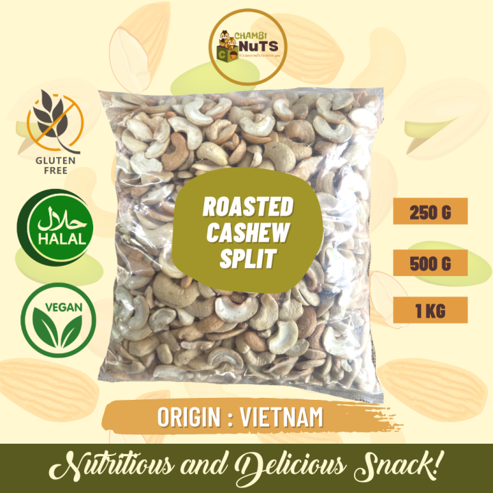 CASHEW SPLIT (ROASTED & UNSALTED ) 100g | Lazada PH