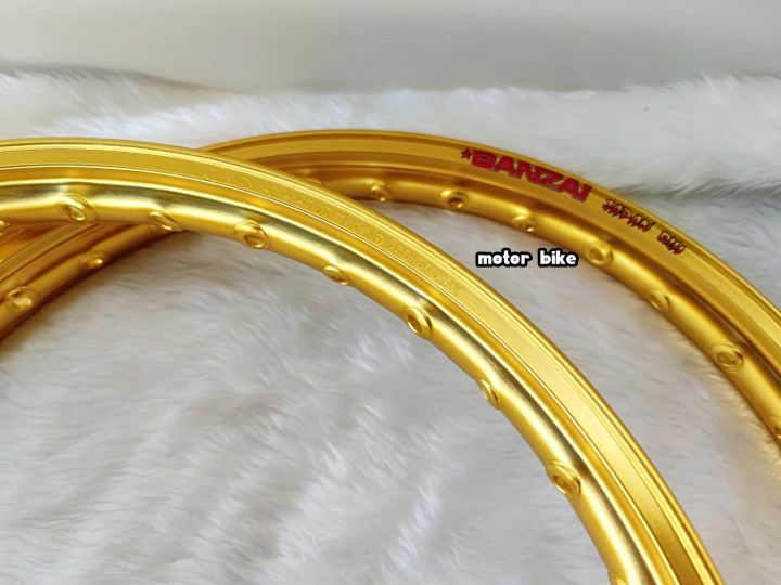 ขอบทองอ่อน ขอบBANZAI บันไซ ล้อขอบ 17 รุ่น JAPAN RIM 1.4 ขอบ17 นิ้ว ...