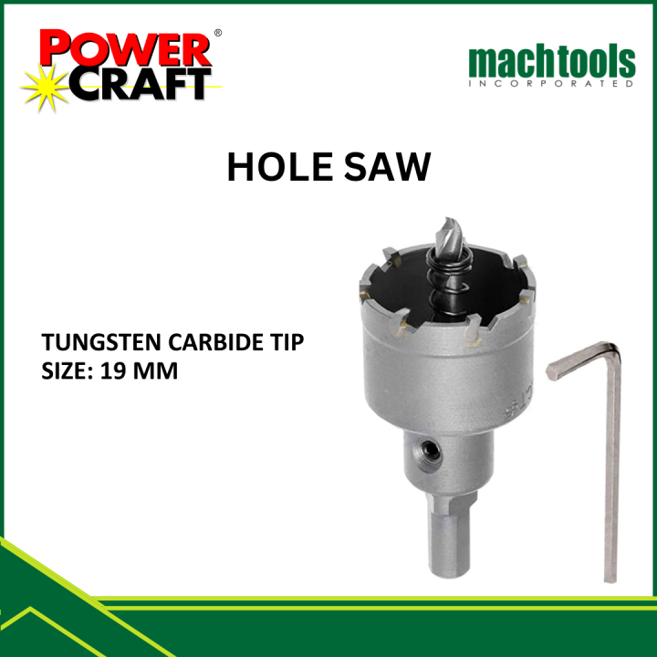 POWER CRAFT HOLE SAW-TUNGSTEN CARBIDE TIP | Lazada PH