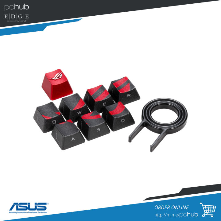 Asus ROG Gaming Keycaps, for mechanical keyboards, pn: AC02 ROG GAMING ...