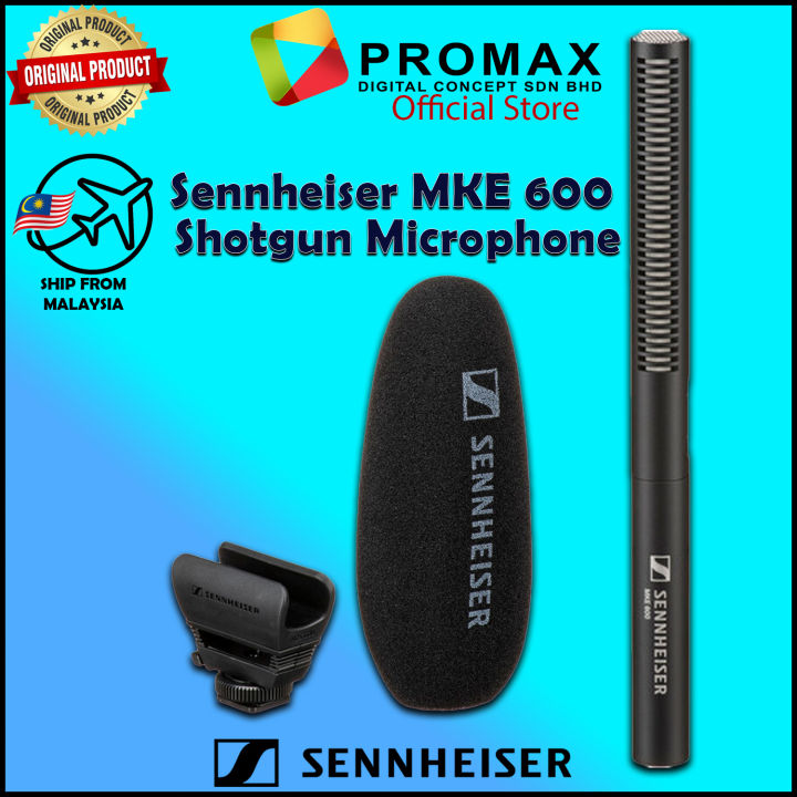 Sennheiser MKE 600 Shotgun Microphone MKE-600 Sennheiser MKE600 100% ...