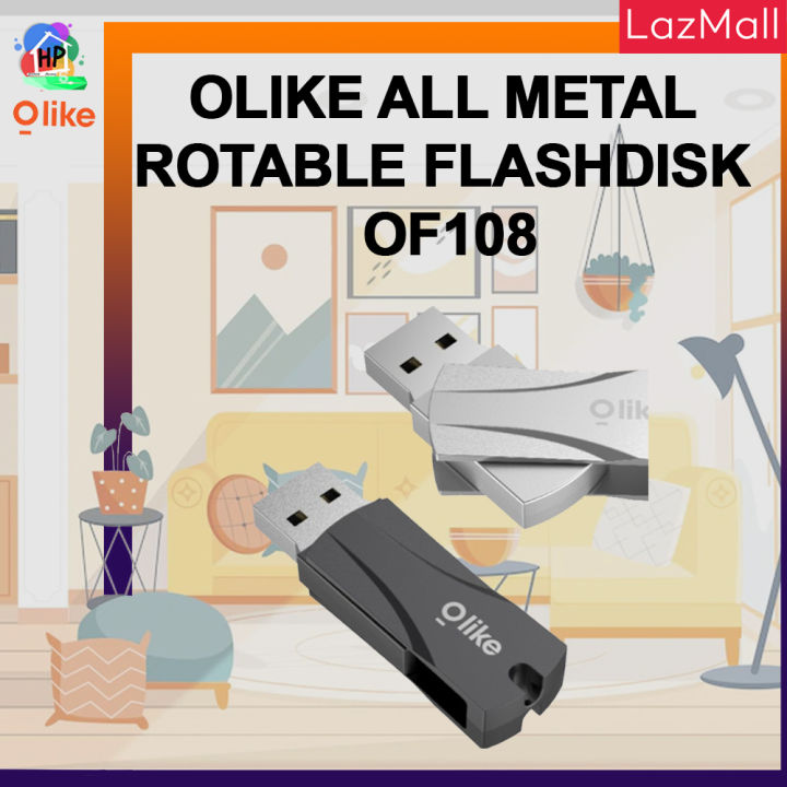 Olike All Metal Rotable Flashdisk OF108 8GB | Lazada Indonesia