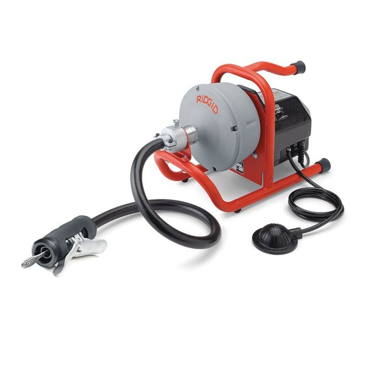Ridgid 71732 Drain Cleaner Sink Machine 230V Model K-40Af w/ PowerFeed ...
