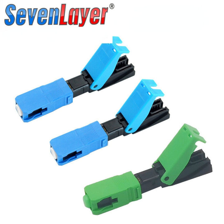 FTTH SC UPC Optical Fiber Quick Connector SC FTTH Fiber Optic Fast ...