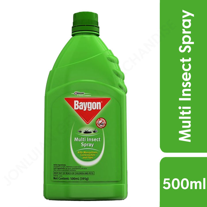 Baygon Multi-Insect Spray - Kerosene / Water Based - Pump non- 250ml ...