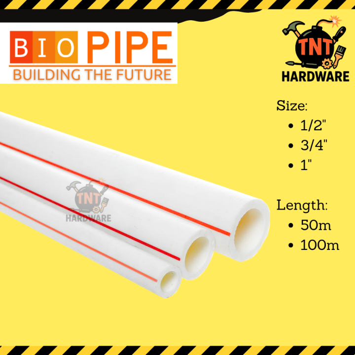 PPR Pipe Pn20, 20mm x 1/2”, 3/4'' 1" Sold Per 4 meter/13.2FT German ...