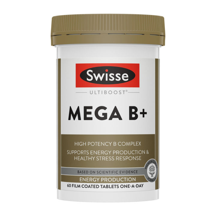 (Expiry NOV 2025) Swisse Ultiboost Mega B+ 60 Tablets | Lazada
