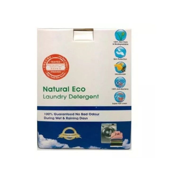 SEA-MAGIC NATURAL ECO LAUNDRY DETERGENT POWDER 3KG | Lazada